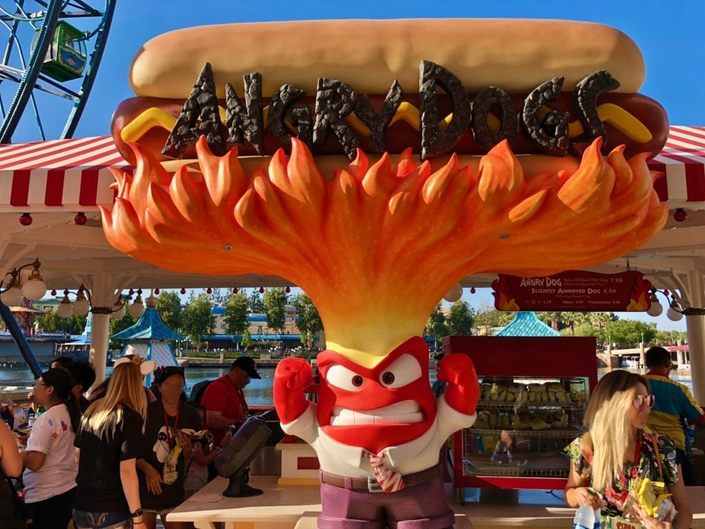Angry Dogs Review - Pixar Pier at California Adventure Park