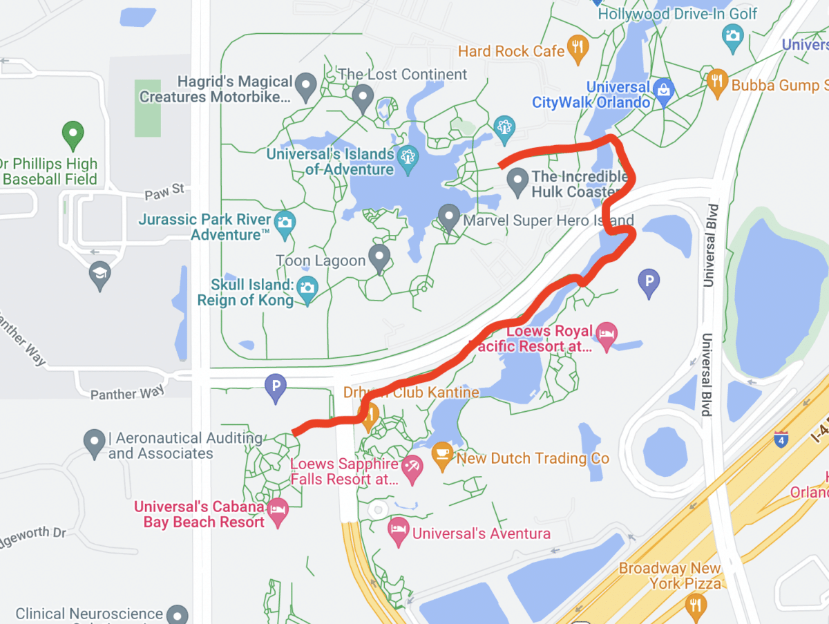 The Complete Walking Guide to Universal Studios Orlando - Park Savers