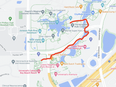 The Complete Walking Guide to Universal Studios Orlando - Park Savers
