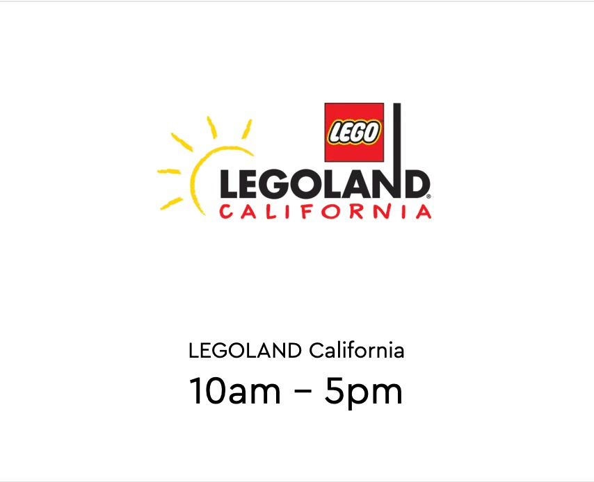 California LEGOLAND Resort - Park Savers