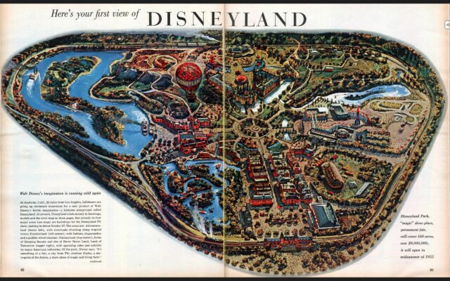 Disneyland Map - Park Savers