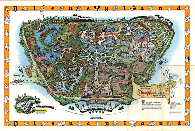 Disneyland Map - Park Savers