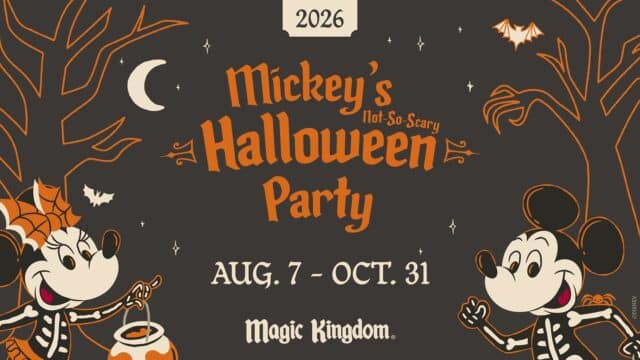 All New 2026 Mickey’s Not-So-Scary Halloween Party Dates, Treats ...
